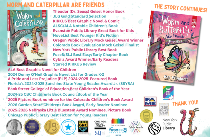 Worm and Caterpillar *series*: Media Kit, Lesson Plan, Drawing Activity ...