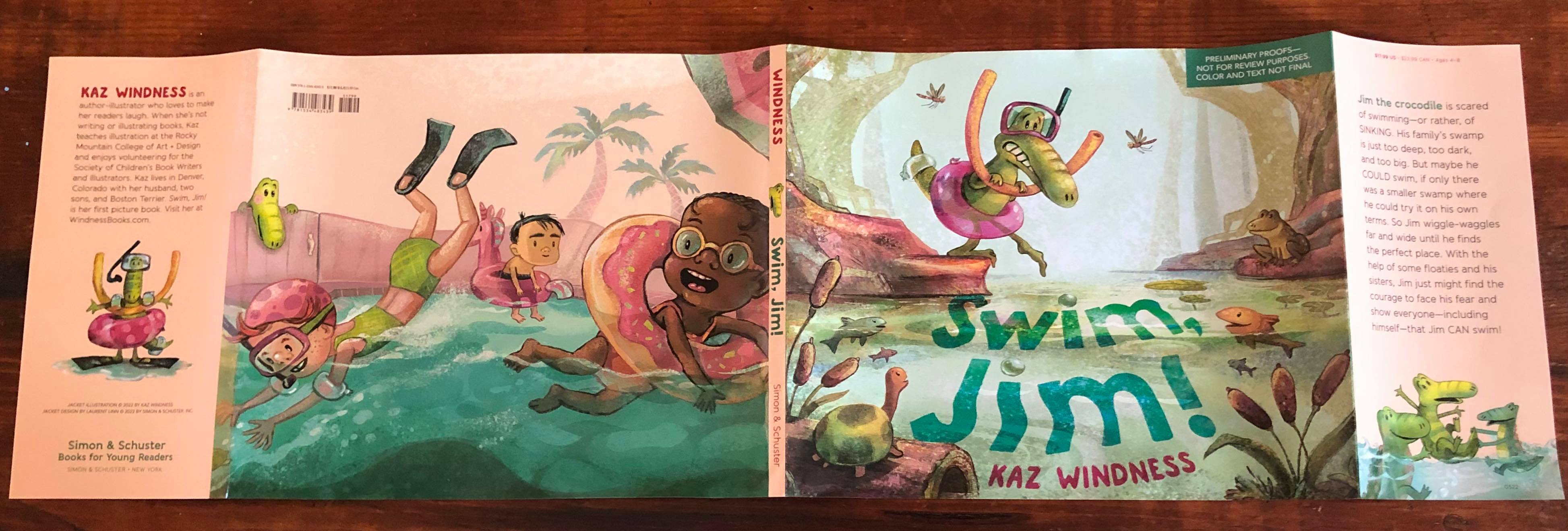 Dust Jacket Template for Picture Books – The Kaz Windness Blog